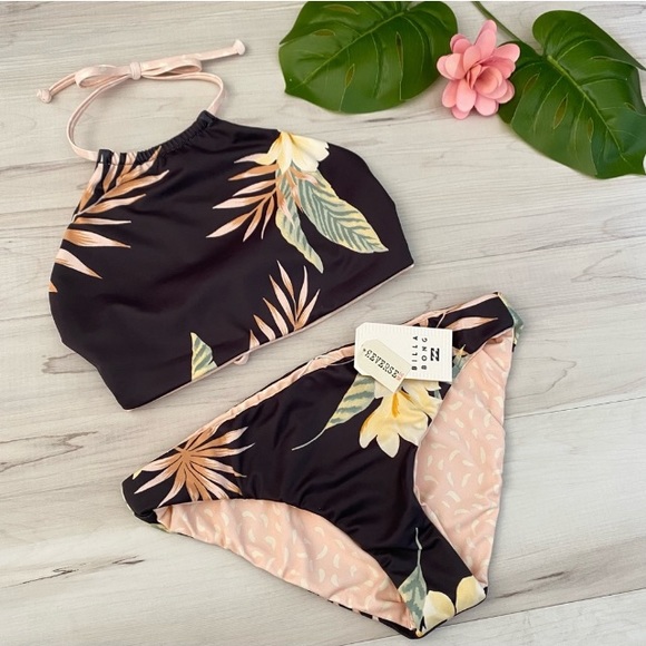 Billabong | Swim | Billabong Girls Reversible Bikini Set | Poshmark